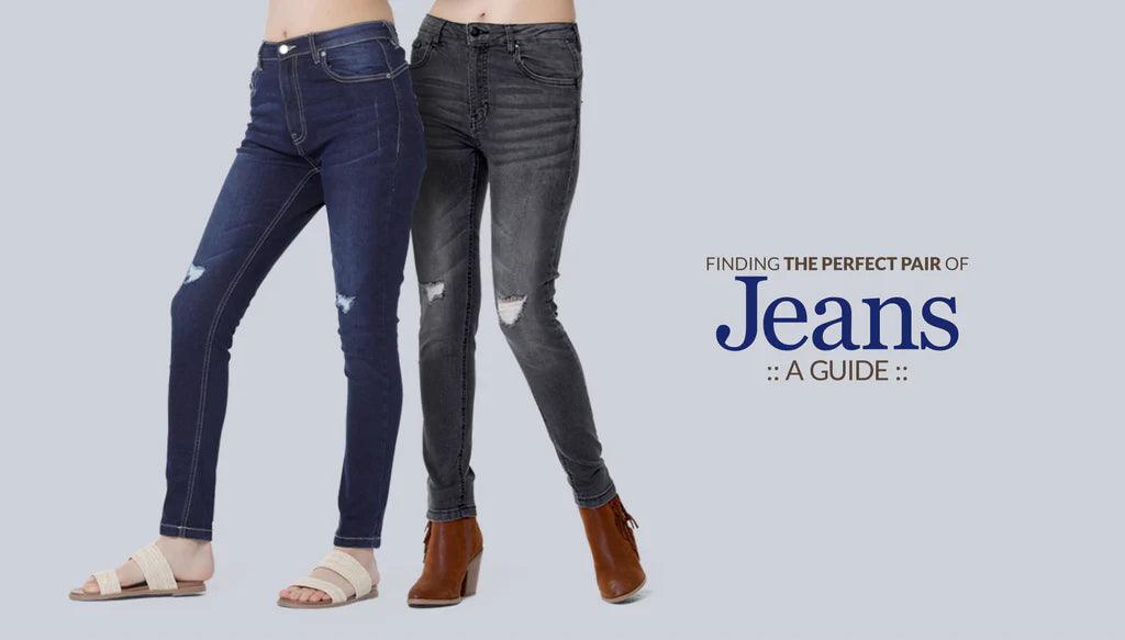 Choosing the Perfect Pair of Jeans: Fit Guide for Different Body Types ...